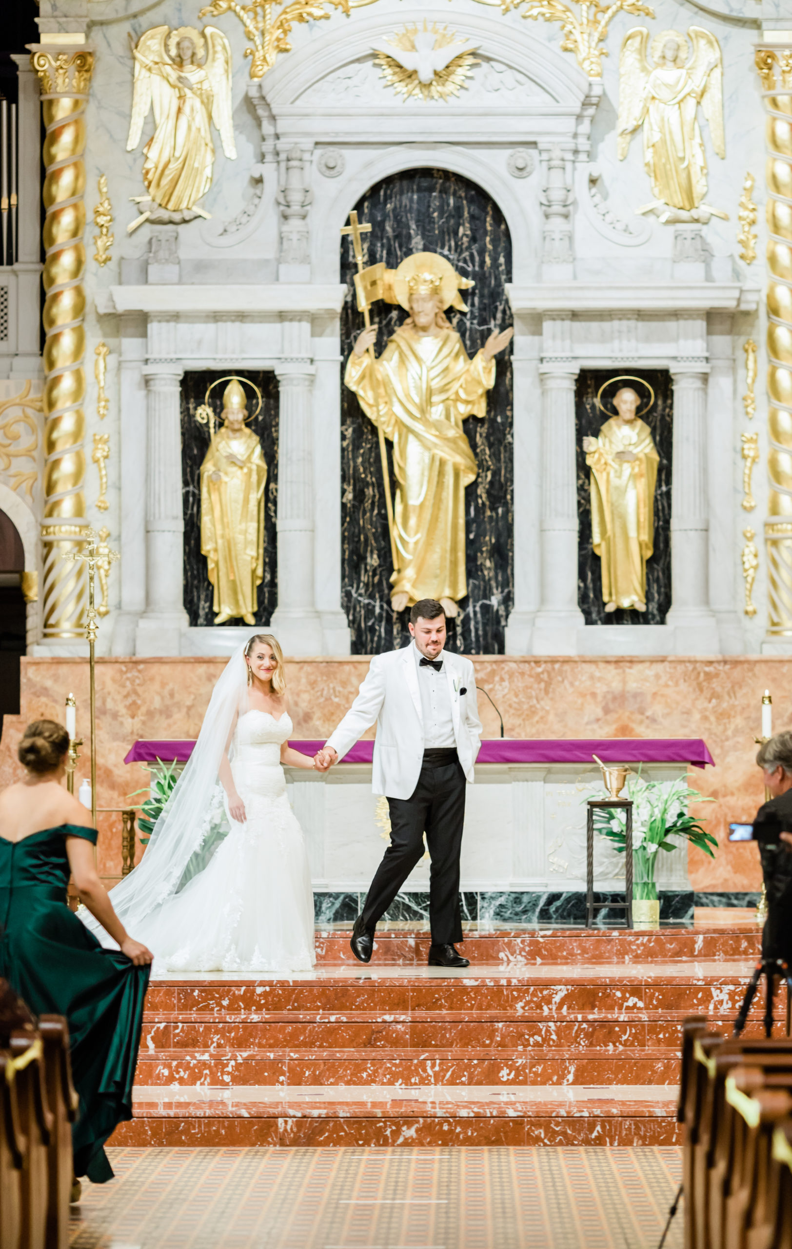 Cathedral Basilica Wedding | Showit Blog Stacy Story